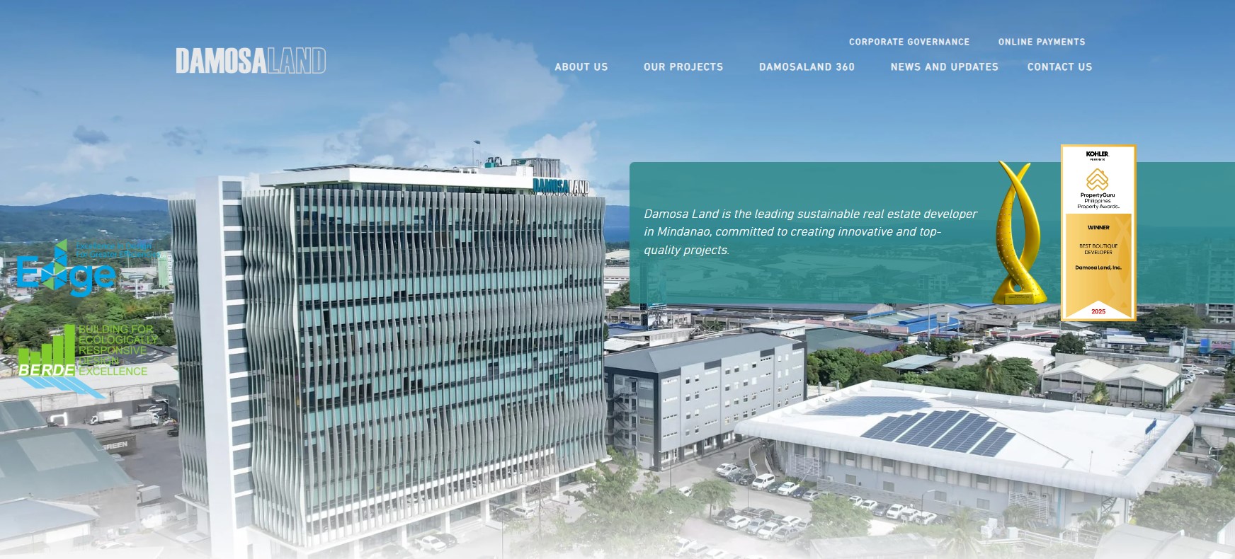Damosa Land - Real Estate Developer in Davao and Mindanao